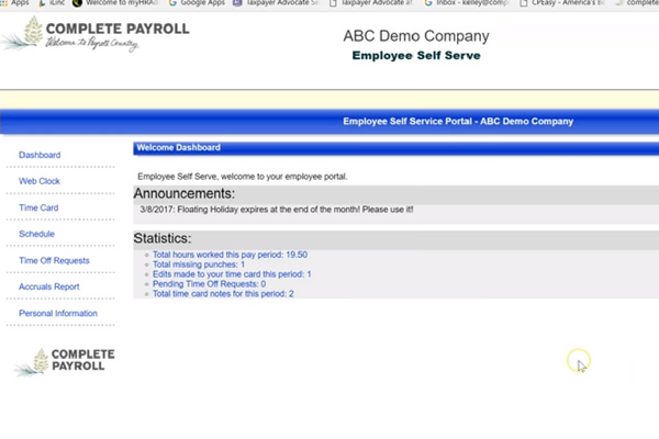 Demo Video Library | Complete Payroll